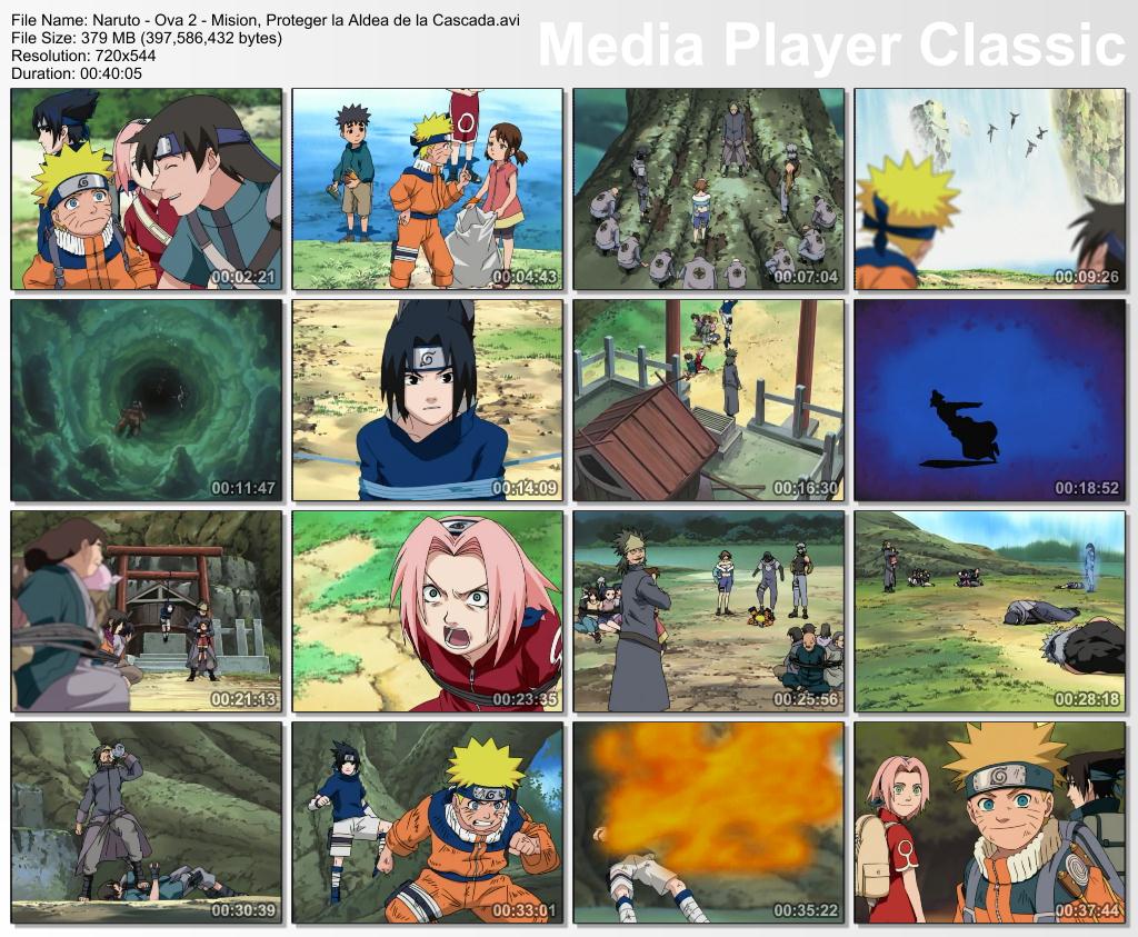 Naruto - Ova 2 - Mision, Proteger la Aldea de la Cascada - Calidad Rip ...